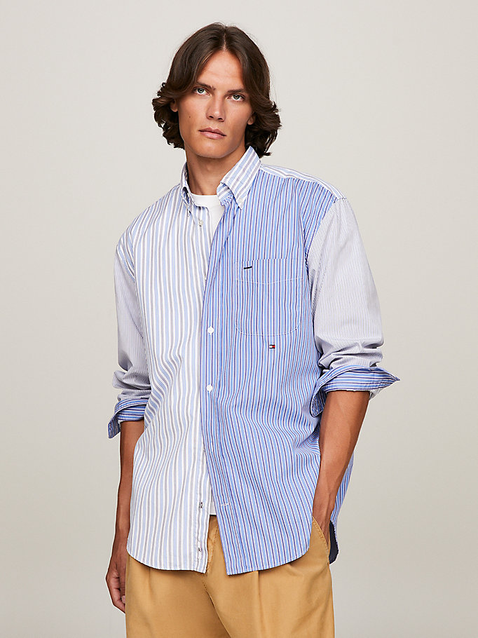 Erkek Classic Stp Flag Gömlek MW0MW337940A4 | Tommy Hilfiger